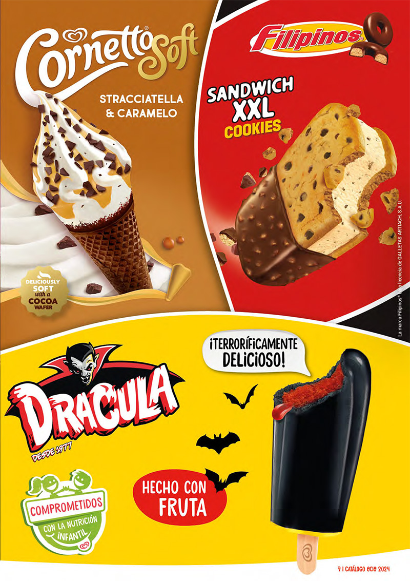 Helados Frigo - Cor Gelat ditribuidor oficial de helados Frigo en Menorca